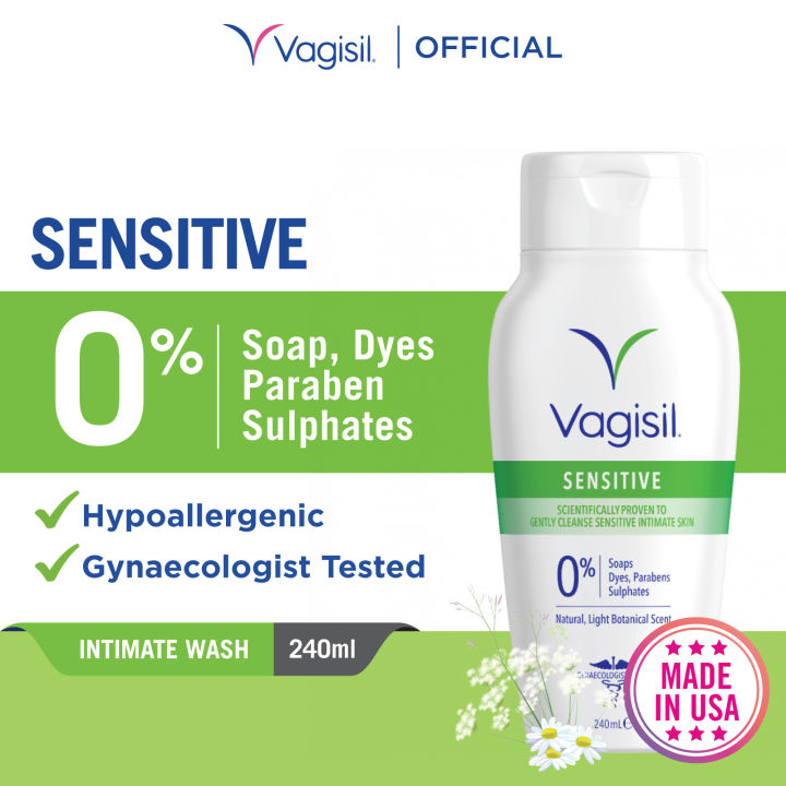Vagisil Sensitive Intimate Wash 240ml | Lazada Singapore