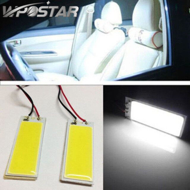 6000K Super White COB LED Light Panel for Dome / Car Interior Ceiling ...