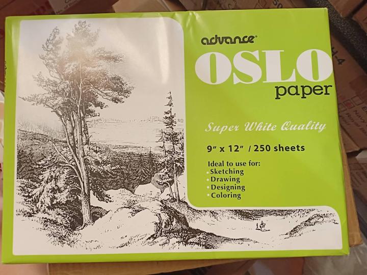 Advance Oslo Paper Drawing Paper by 250 sheets | Lazada PH