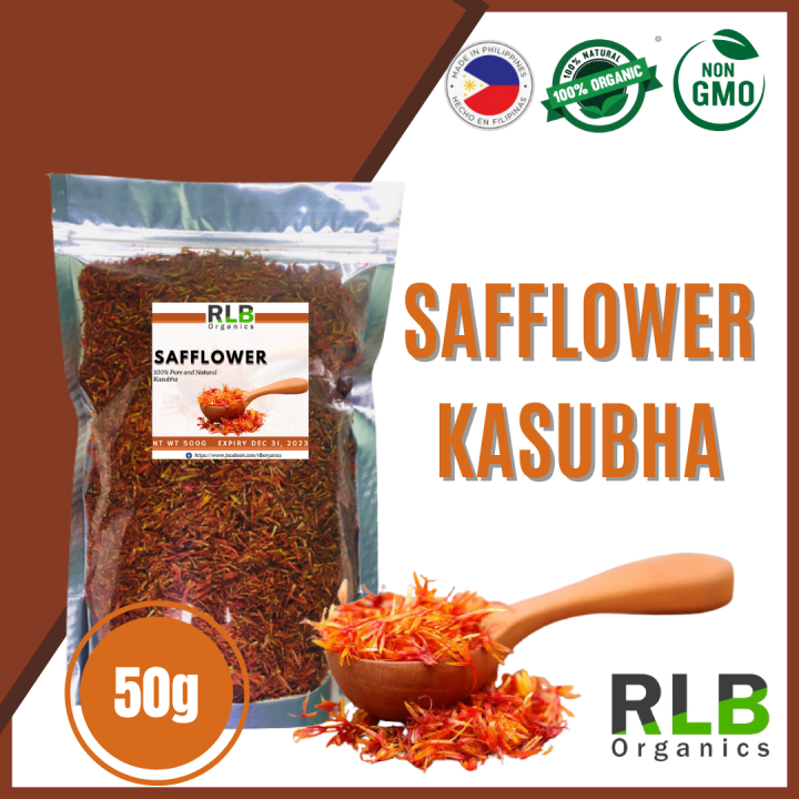 50 grams Kasubha Saffron Dried Saffron Dried Kasubha Dried Safflower ...