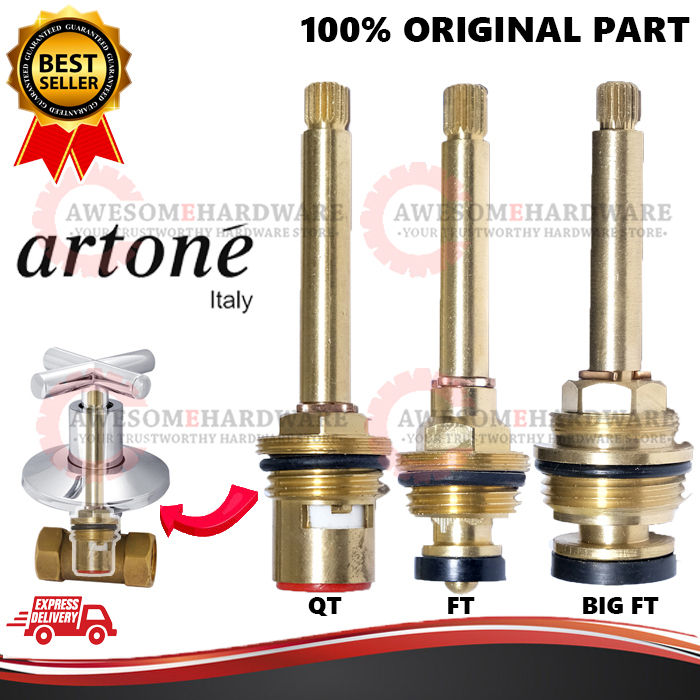 ARTONE LONG SPINDLE HANDLE AND VALVE SPARE PART FOR CONCEALED STOPCOCK ...