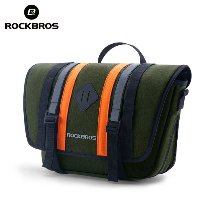 ROCKBROS Bike Front Bag 4L kapasiti besar stabil berbasikal Handlebar ...