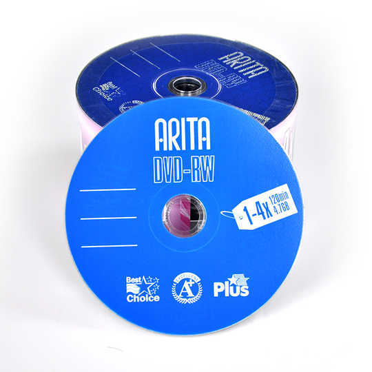 ARITA DVD Re-Writable (DVD-RW) DISC 4X 4.7GB 120MIN 1piece | Lazada