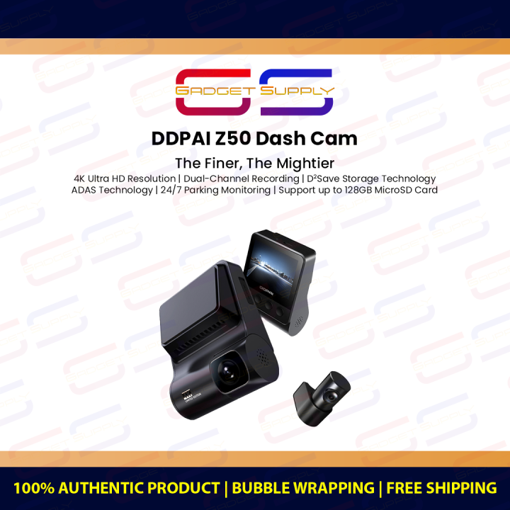 DDPAI Z50 4K Dash Cam [4K Ultra HD Resolution | Dual-Channel Recording ...