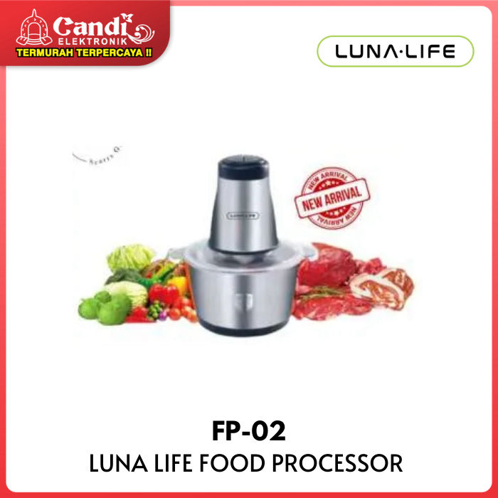 LUNA LIFE Electric Food Processor FP-02 | Lazada Indonesia