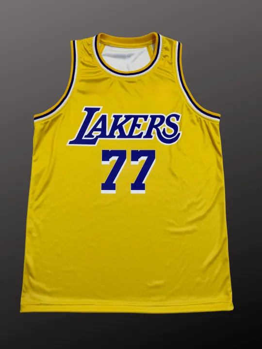 Los Angeles LAKERS DONČIĆ #77 JERSEY NBA CUT | | Full Sublimation ...