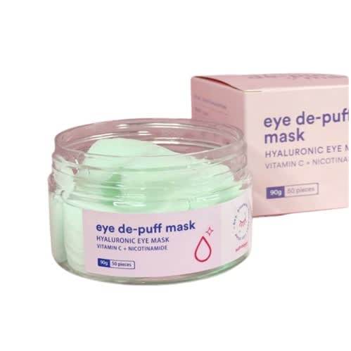 Orig Puff and Bloom Eye De-Puff Mask Hyaluronic Eye Mask with Vitamin C ...