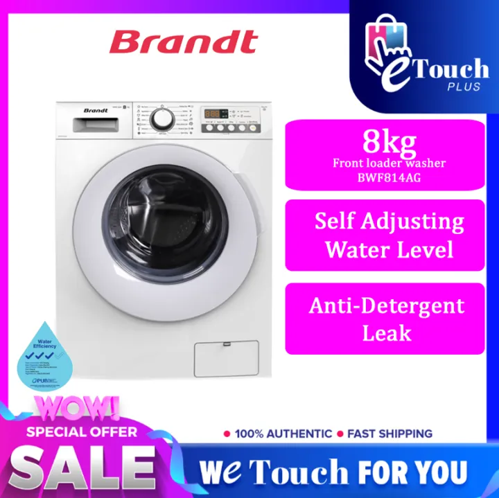 Brandt 8KG Front Load Washing Machine BWF814AG | Lazada