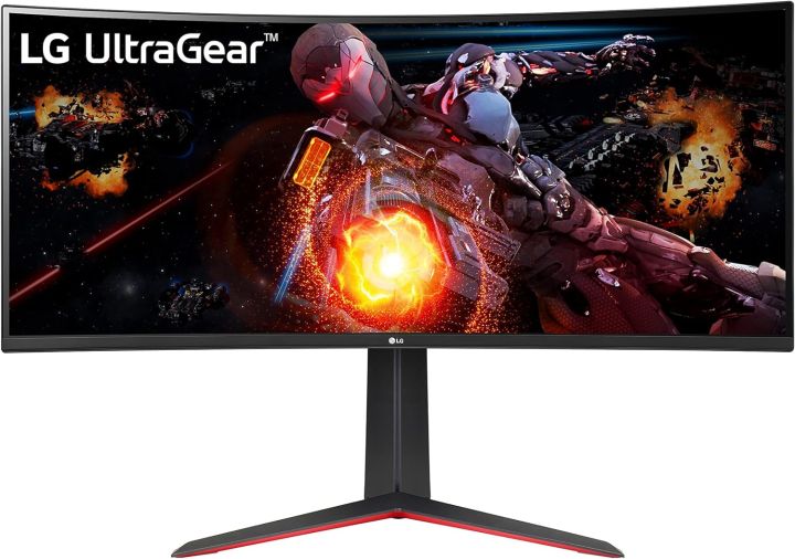 LG UltraGear QHD 34นิ้ว Curved Gaming Monitor 34GP63A-B, VA พร้อม HDR ...