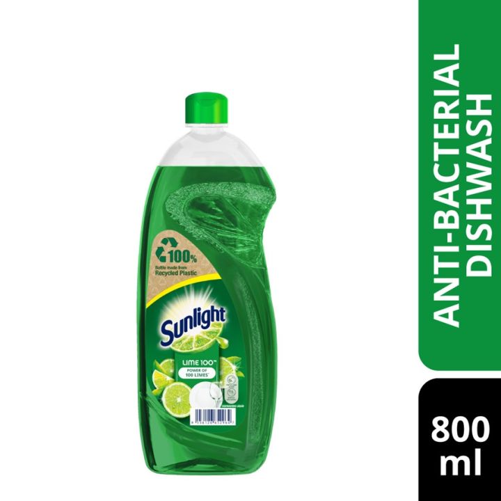 Sunlight Lime Dishwashing Liquid 800ML | Lazada