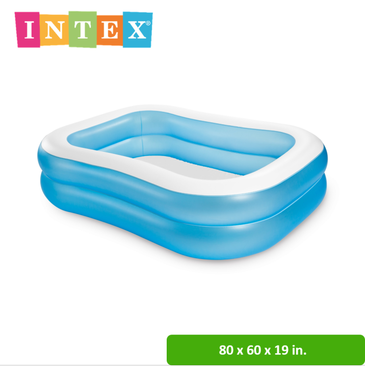 INTEX® 57180 Swim Center Family Pool (80” x 60” x 19”) , 3+ | Lazada PH