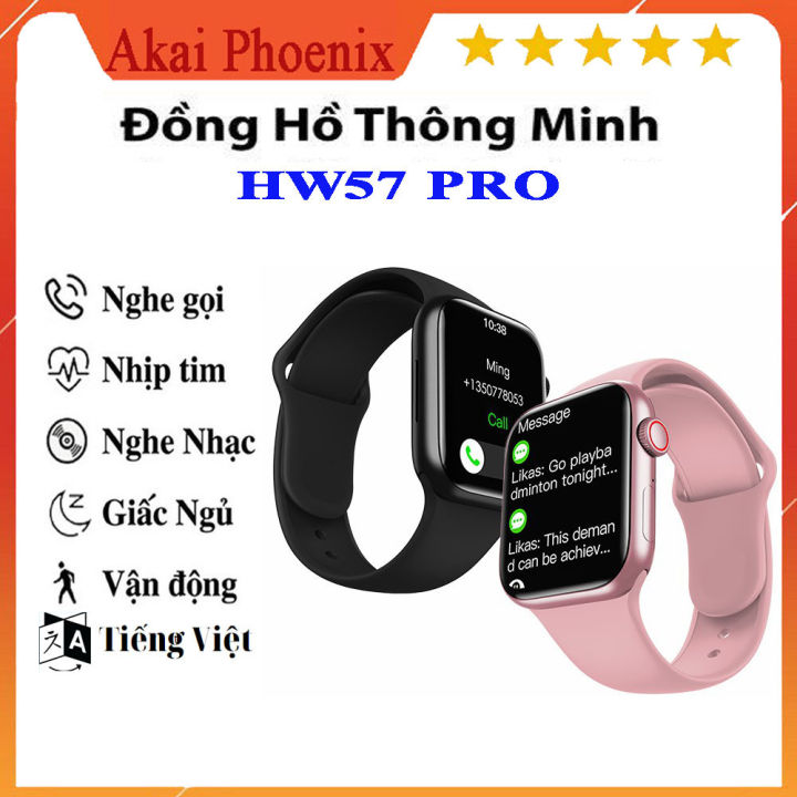 Đồng Hồ Thông Minh HW57 Pro - Có Ngôn Ngữ Tiếng Việt - Đồng Hồ Smart ...