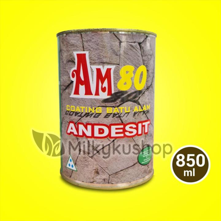 COATING BATU ALAM AM 80 ANDESIT 850 ML PERNIS CAT PELAPIS | Lazada ...