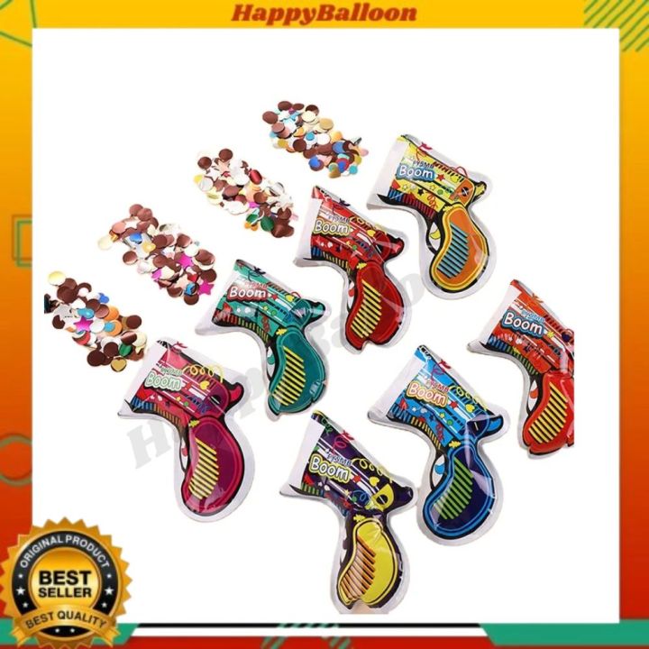 Party Popper Mini Model Conferti Gun Balon Pistol Dekorasi Pesta Ulang ...