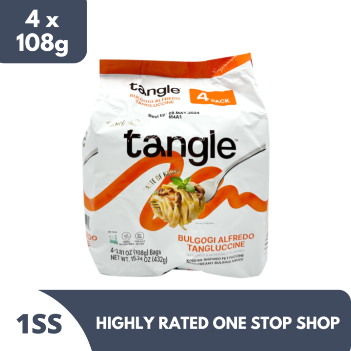 Samyang Tangle Bulgogi Alfredo Tangluccine 4 x 108g | Lazada PH