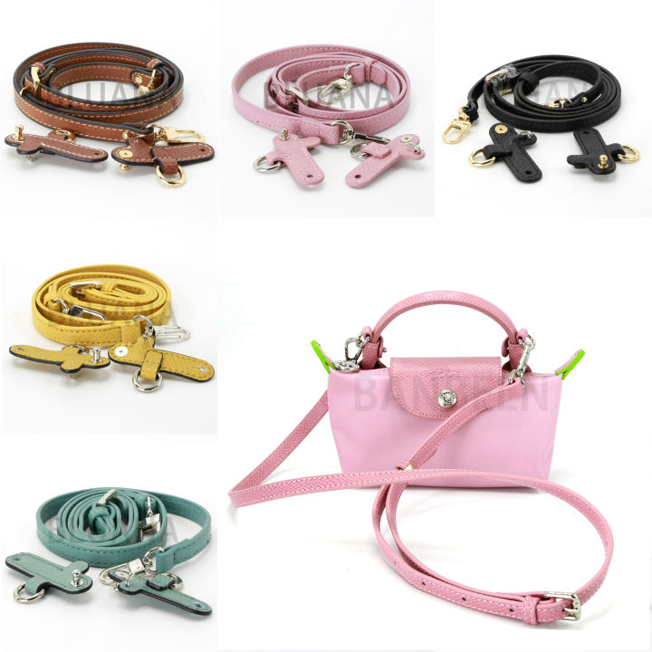 Longchamp Mini Bag Pu Strap Punch Kit Removable Adjustable Shoulder