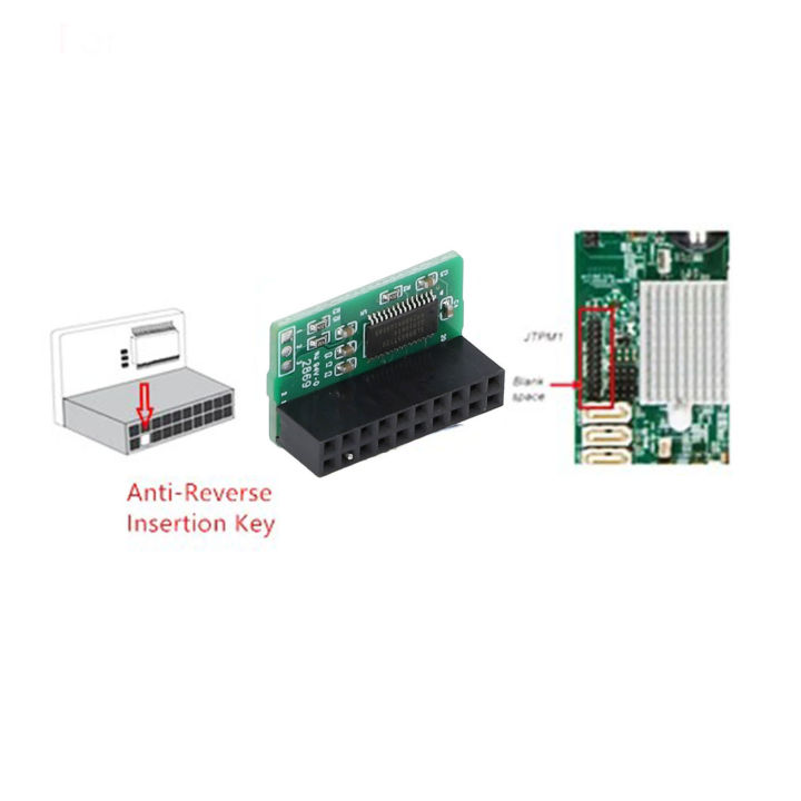 TPM2.0 Module TPM 2.0 Cryptographic Security Module 20 Pin LPC ...