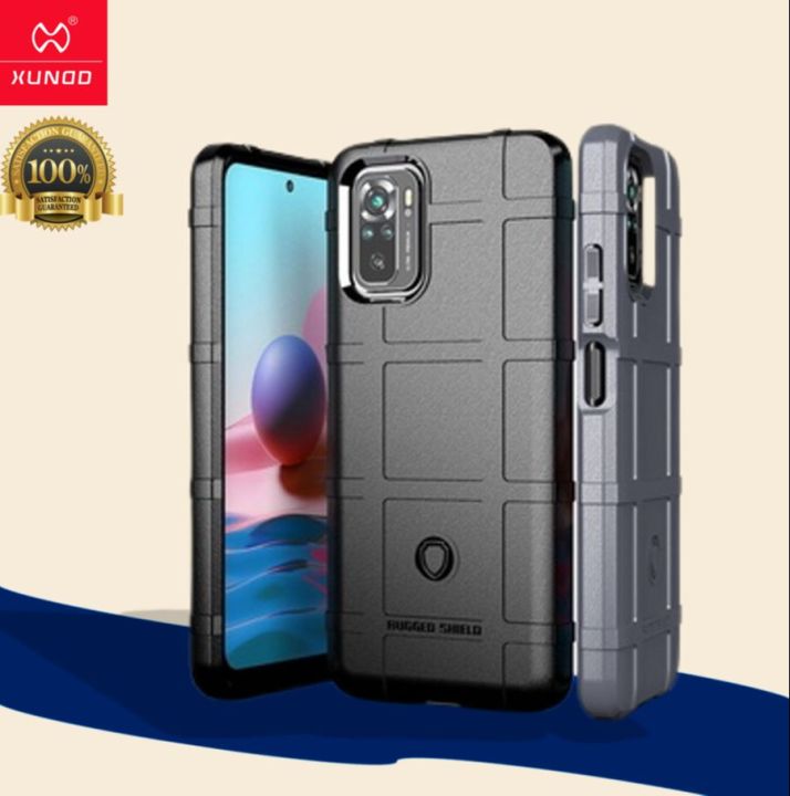 XIAOMI REDMI NOTE 10/NOTE 10 PRO Rugged Shield Case Defender Armor Drop ...