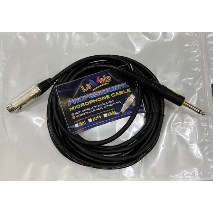 Kabel Mic 5m, 10m, 15m Lavela | Lazada Indonesia