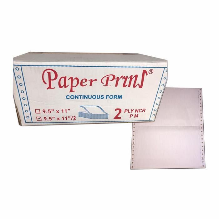 Continuous Form 9,5 x 11 (2 ply) | Lazada Indonesia