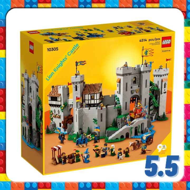 [READY STOCK] LEGO 10305 ICONS Lion Knight's Castle | Lazada Singapore