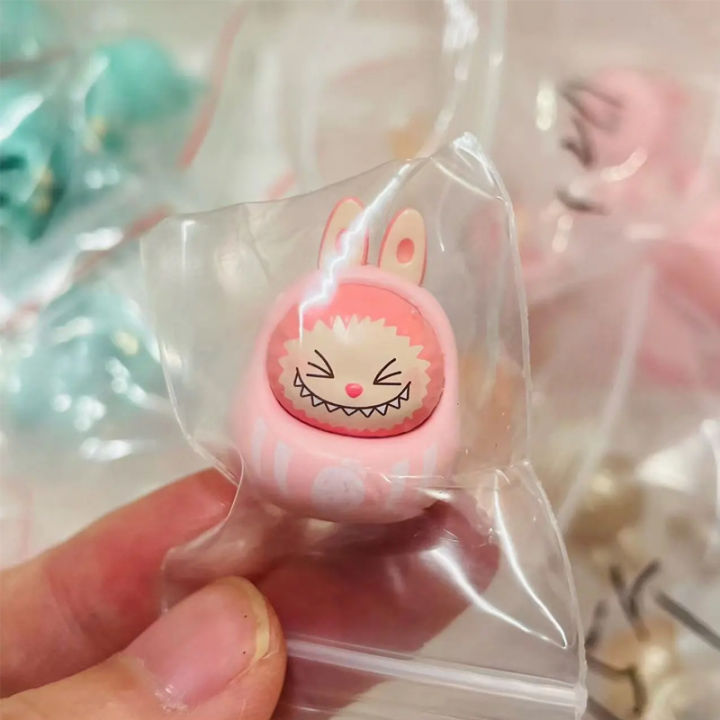 Original Popmart POPBean Mokoko Labubu The Monsters Action Figure Mini ...