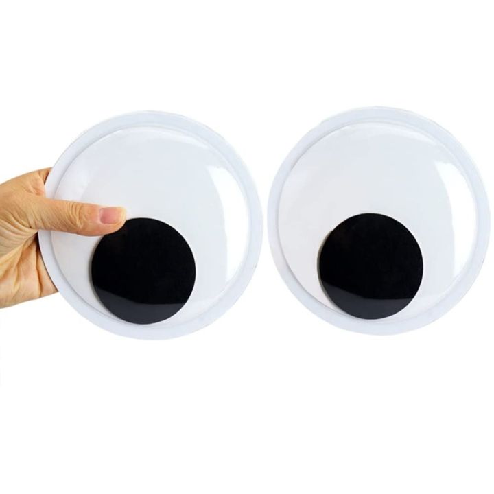 Preven 6pcs Giant Giant Googly Eyes Black 5 9 Inches Large Sticky Eyes