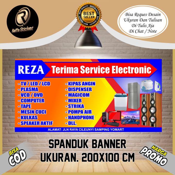 Spanduk Banner Backdrop Service Elektronik Spanduk Service Elektronik ...