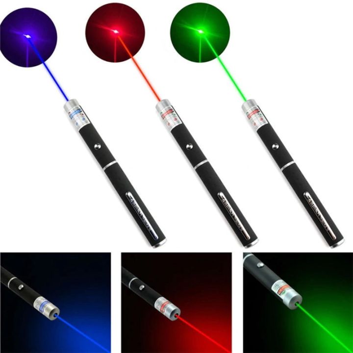 Laser Pointer Sight Focus Lazer pen burn beam heavy duty high power 5mW ...