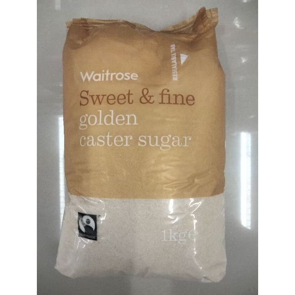 Enjoy food together🔹 Waitrose Golden Caster Sugar น้ำตาลทรายแดง ชนิด ...