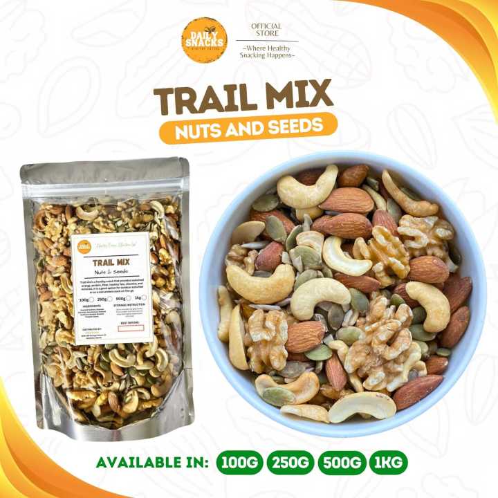 Daily Snacks Trail Mix Nuts and Seeds | Lazada PH