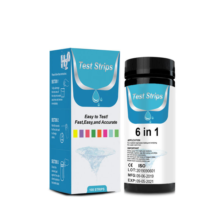 100-Pack Drinking Water Swimming Pool Water Fish Tank Test Paper ...