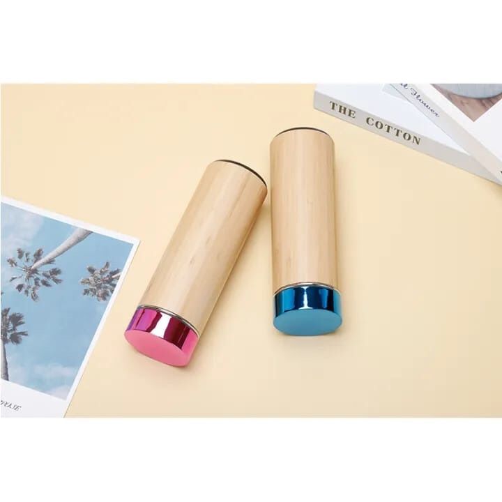 Termos Minum Motif Bambu Tutup Glossy Termos Air Panas Dingin 500 ML HN ...
