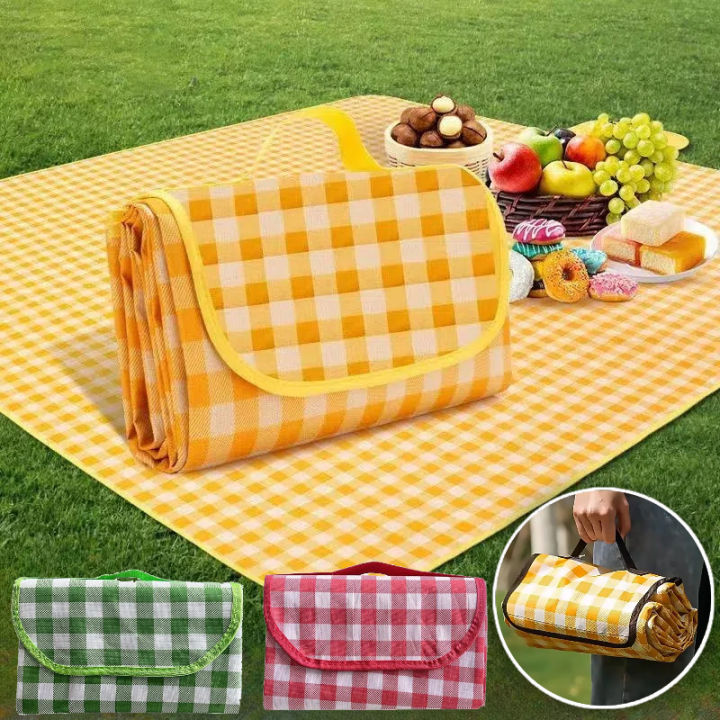 Tikar Piknik Lipat /tikar Rumput Tahan Air/Tikar Piknik/ Alas Piknik ...