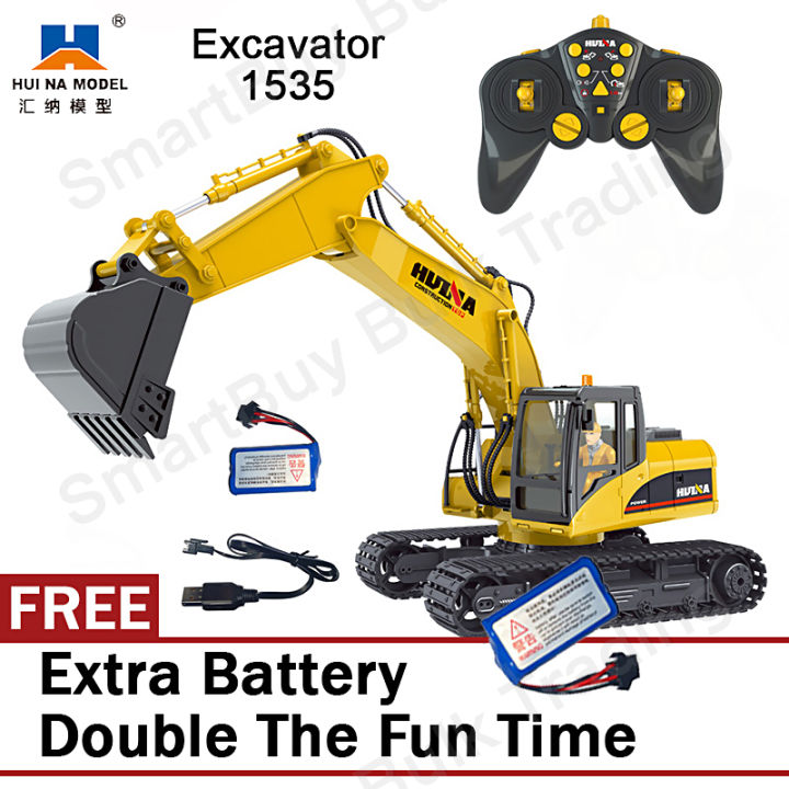 SmartBuy HUINA 1535 650 2.4GHz 15 Channels Full Function Remote Control ...