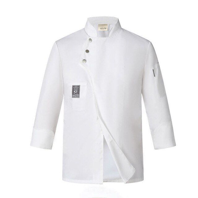 Long Sleeve Chef Clothes Uniform Restaurant Kitchen Cooking Chef Coat ...