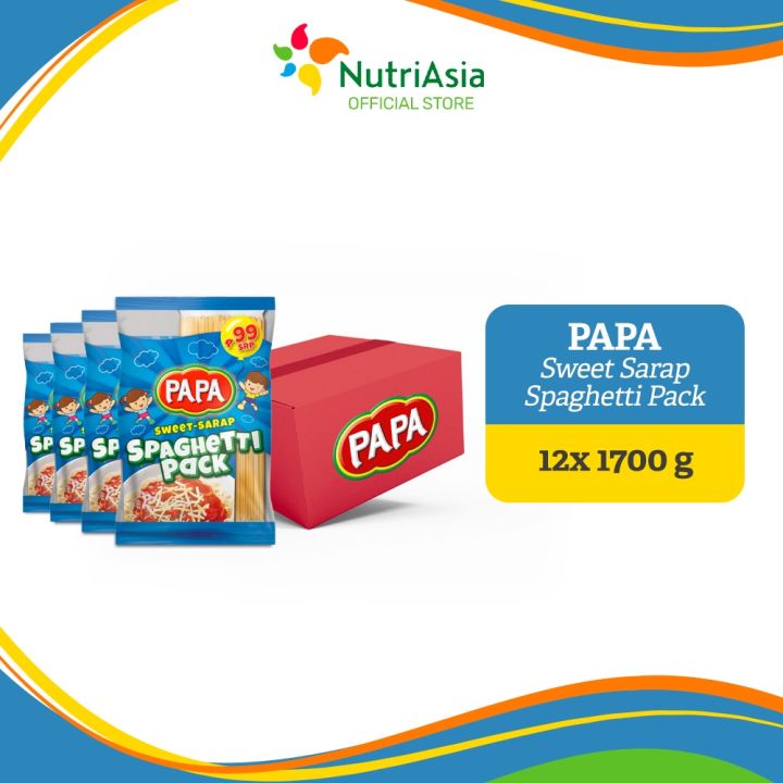 Papa Sweet-Sarap Spaghetti Pack Bundle of 12 | Lazada PH