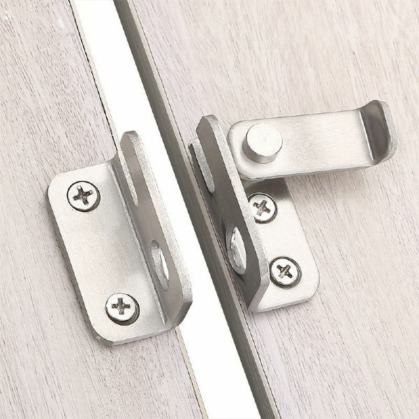 Allan Cabinet Lock Hasp Latches Stainless Steel Sliding Door Lock Home ...
