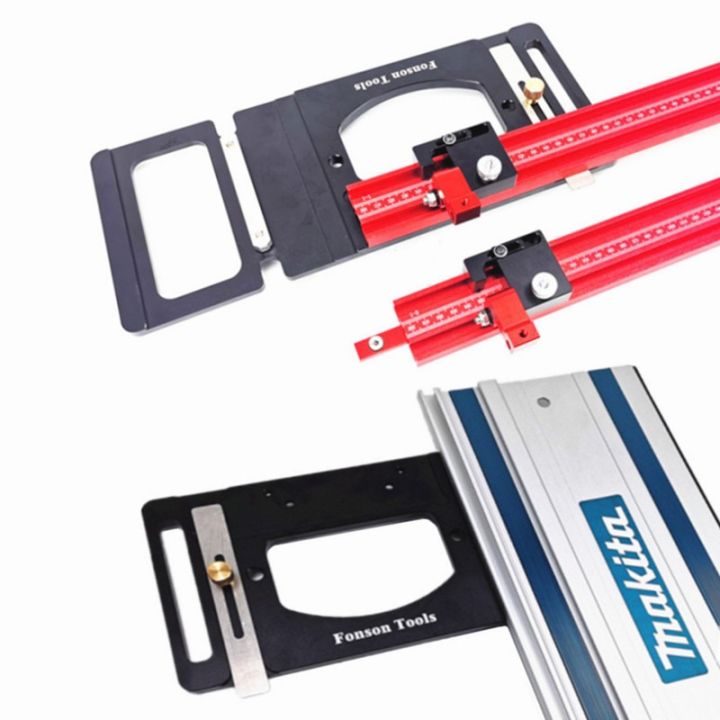 Track Saw Square Guide Rail Clamp 90 Degree Positioning Plate and ...