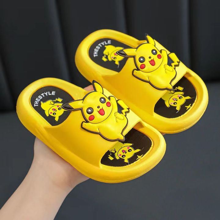 YIHAN Cartoon Dinosaur Pika Selipar Kanak-Kanak New Children's Slippers ...