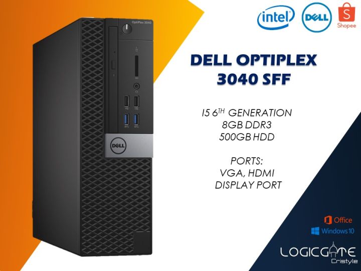 Dell Optiplex 3040 SFF i5 6th Gen/8GB/500GB REFURBISHED | Lazada PH