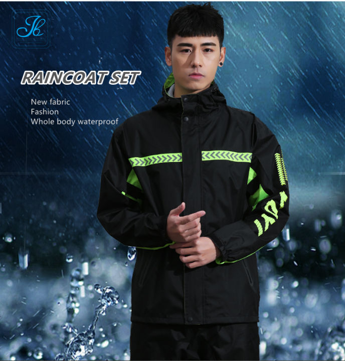 JBEE B-937 senior men's raincoat waterproof jacket motorcycle raincoat ...