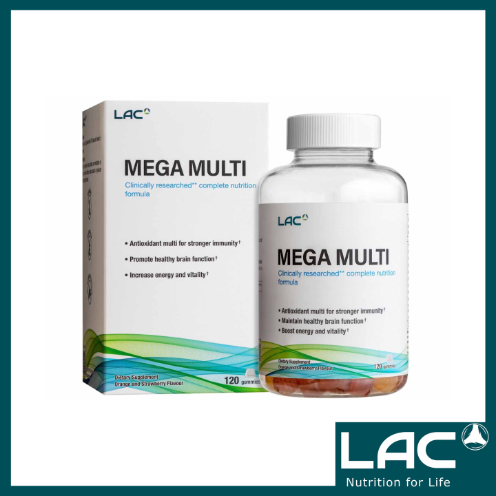 LAC Mega Multi 120 Gummies (Best by: July 2026) | Lazada PH