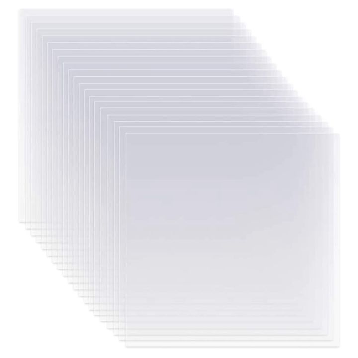 20Pcs Clear Mylar Stencil Sheets 12 inch Blank Stencil Material Sheets ...
