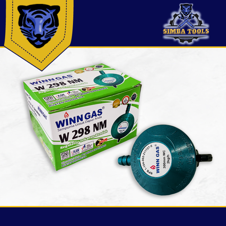WINN GAS Regulator Gas Tekanan Rendah W 298 NM | Lazada Indonesia