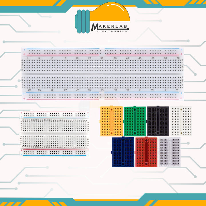 Solder Less PCB Breadboard SYB MB102 830 800 400 170 Tie Points Circuit ... Solder Less PCB Breadboard SYB MB102 830 800 400 170 Tie Points Circuit ...
