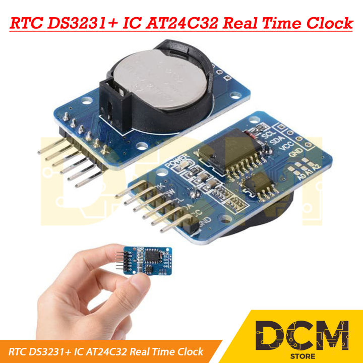 RTC DS3231+ IC AT24C32 Real Time Clock Module for Arduino Aa61 | Lazada ...
