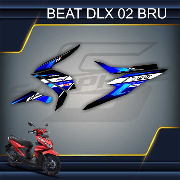 STIKER STRIPING BEAT DELUXE STICKER STRIPPING 02 | Lazada Indonesia