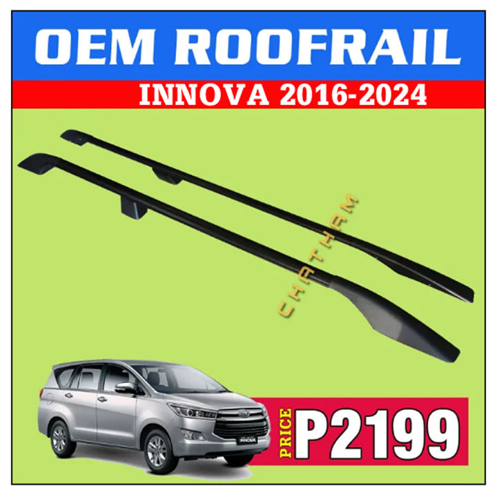(OEM) Roof Rail for Toyota Innova 2016 2017 2018 2019 2020 2021 2022 ...