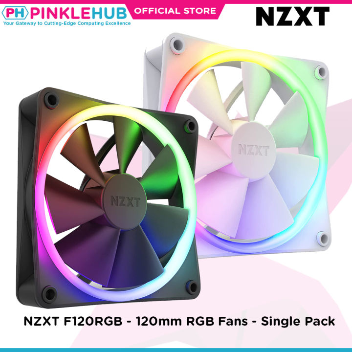 PinkleHub | NZXT F120RGB - 120mm RGB Fans - Single Pack | Lazada PH